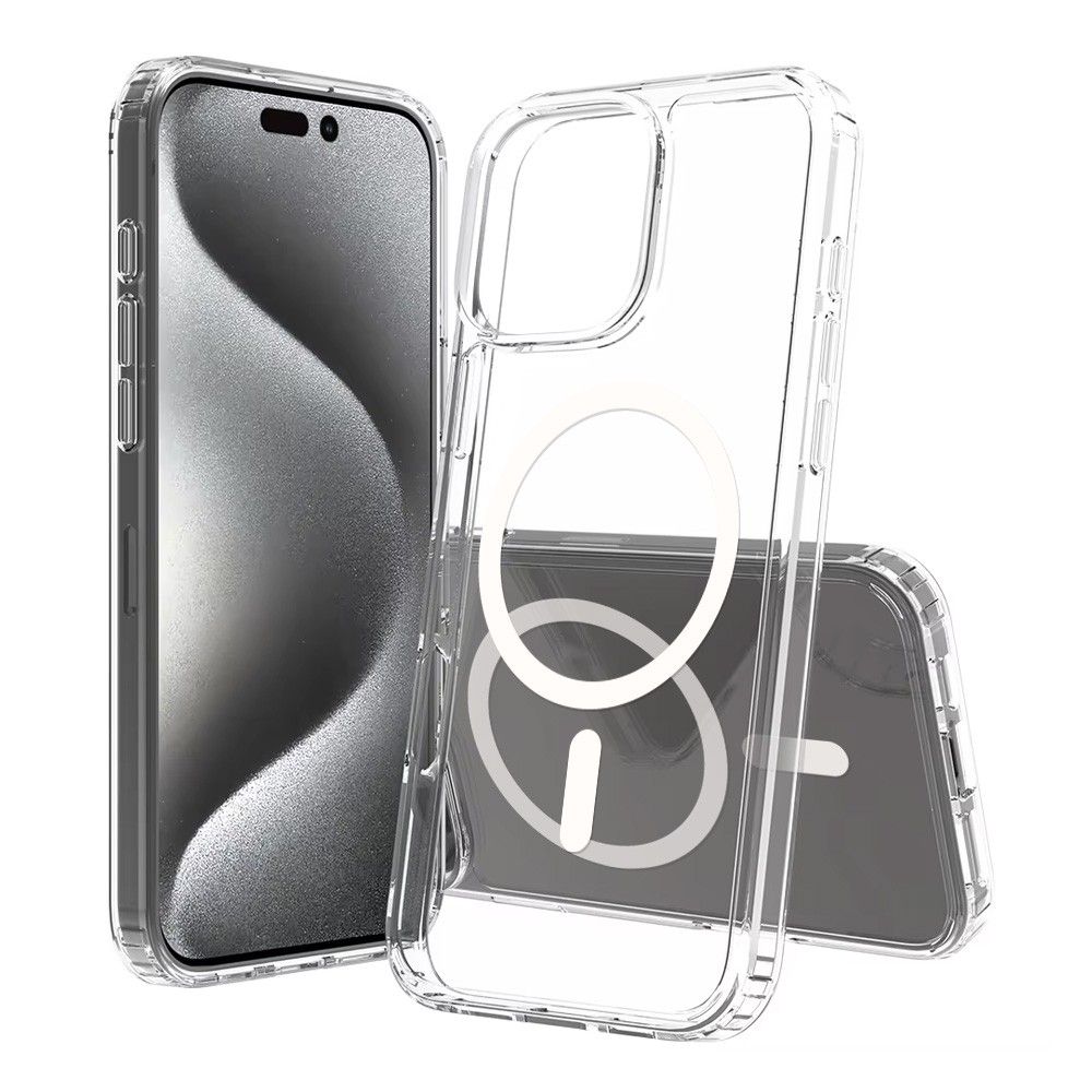 Hybrid Transparent Magsafe Case for iPhone 16 Pro