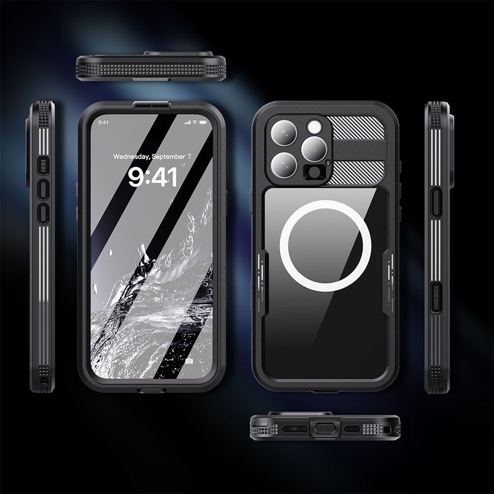 IP68 Waterproof Case for iPhone 16 Pro Max with Mag Safe