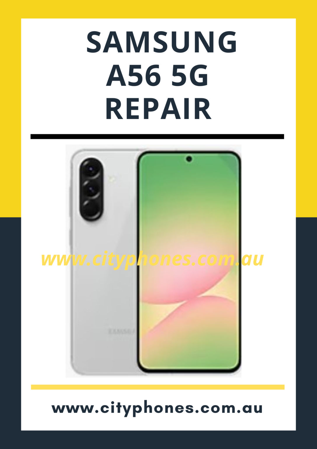 Samsung A56 5G Screen Repair in Melbourne
