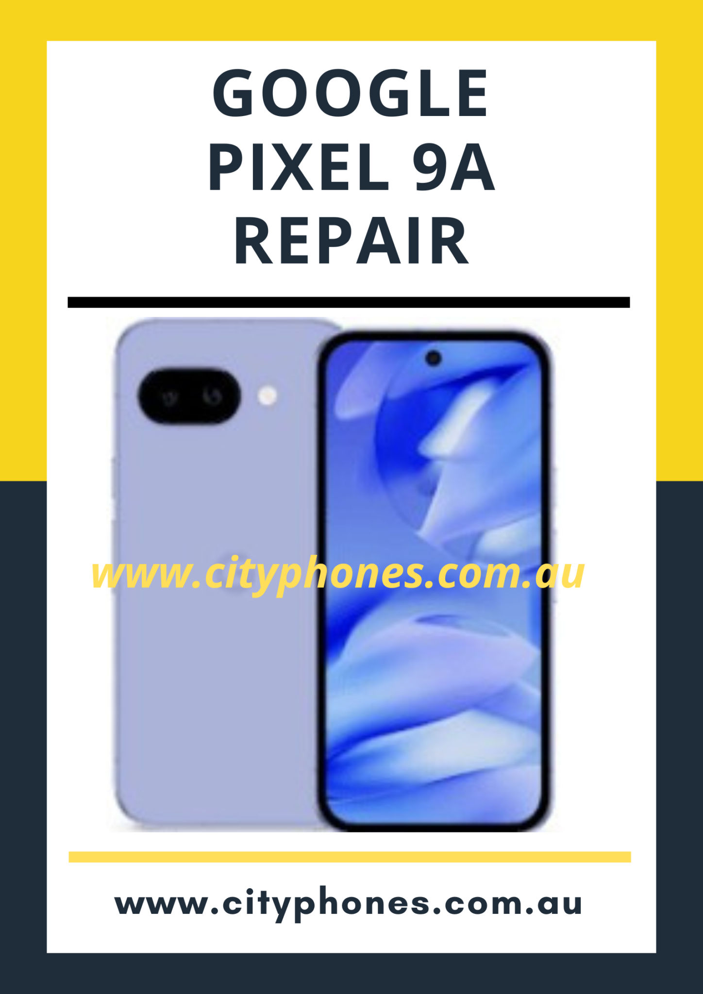 Google Pixel 9a Screen Repair in Melbourne