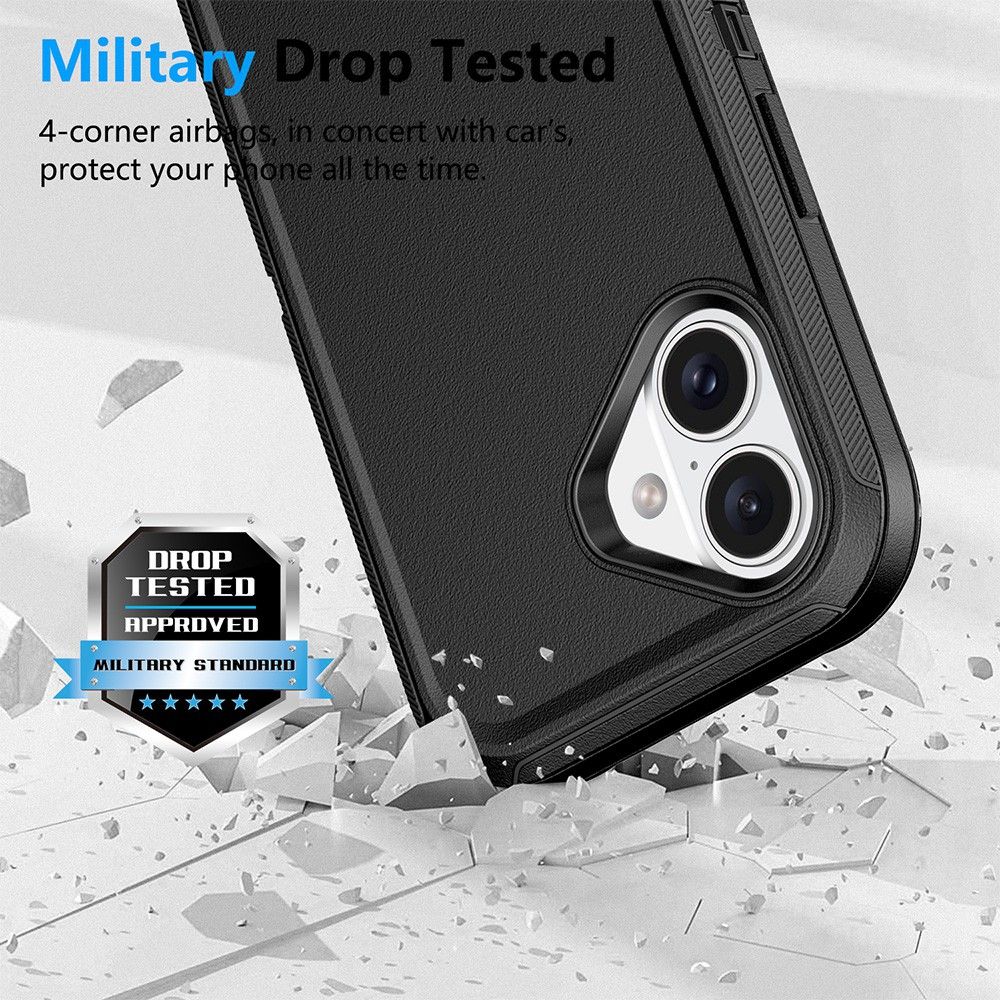 iPhone 17 Shockproof MagSafe Case with Belt Clip | Rugged