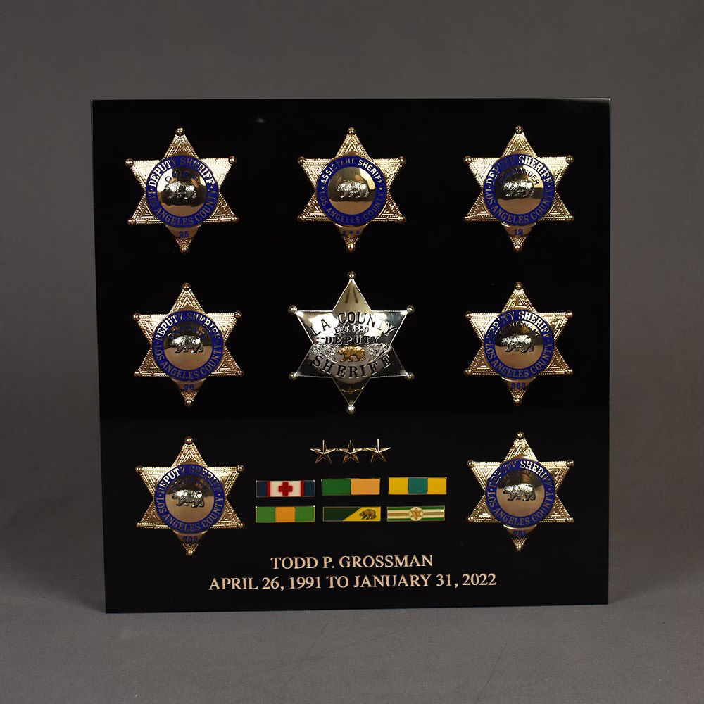 Custom Lucite® Badge Embedment Gallery | US Acrylic Awards