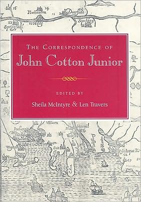 The Correspondence of John Cotton Jr. - UVA Press