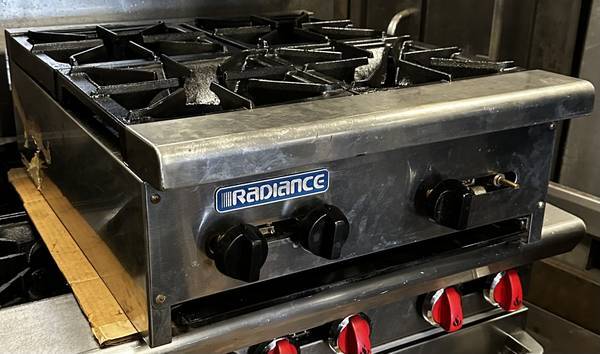 Radiance 4 burner table top Range - Restaurant Equipment