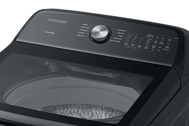 Samsung 27kg Top Loader Washing Machine - Black Caviar - Expert Stores
