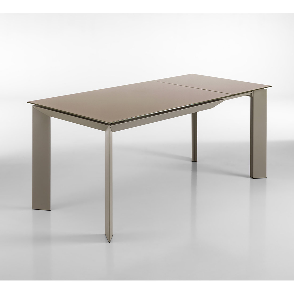 Tavolo allungabile BLADE 120, tortora - Tavoli allungabili-T