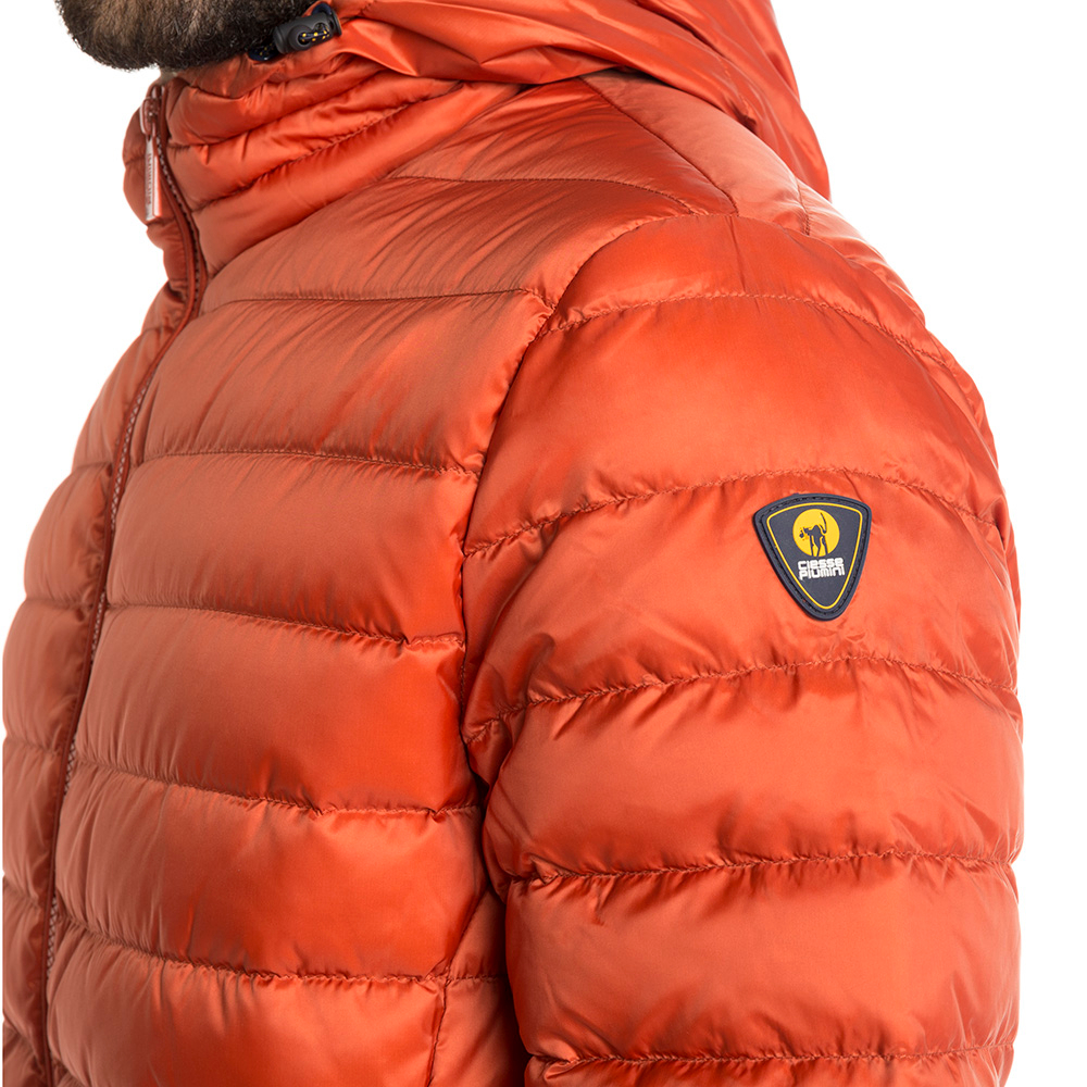 Piumino Ciesse Piumini con cappuccio arancione - Ciesse Piumini Piumino Ciesse Piumini con cappuccio arancione - Ciesse Piumini