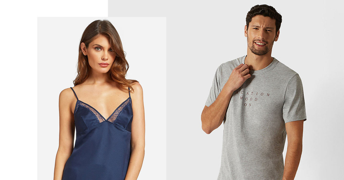 Yamamay intimo uomo e donna.