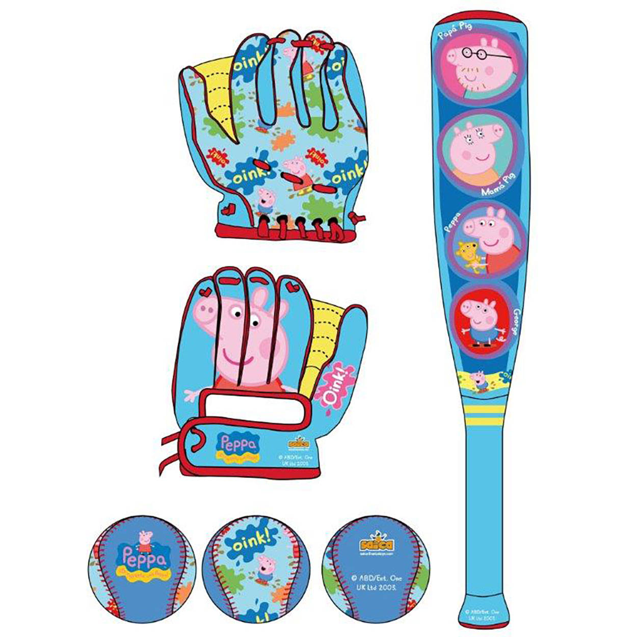 Peppa Pig Set Gioco da Baseball - Giochi Estivi