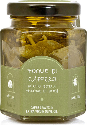 Caper leaves in extra-virgin olive oil - La Nicchia - TMQ