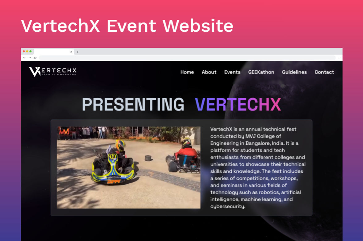 GitHub - sid-js/vertechx-website