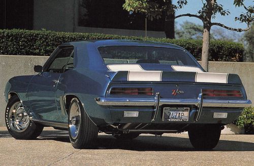 1969 Chevy Camaro z/28 Rally Sport - AutoRestorer