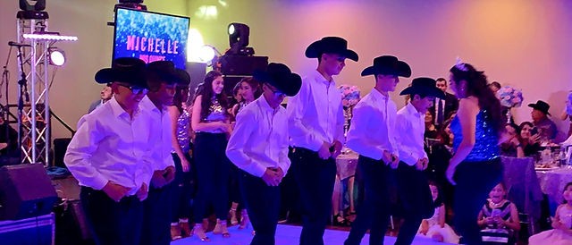 Quinceanera Dance With Chambelan