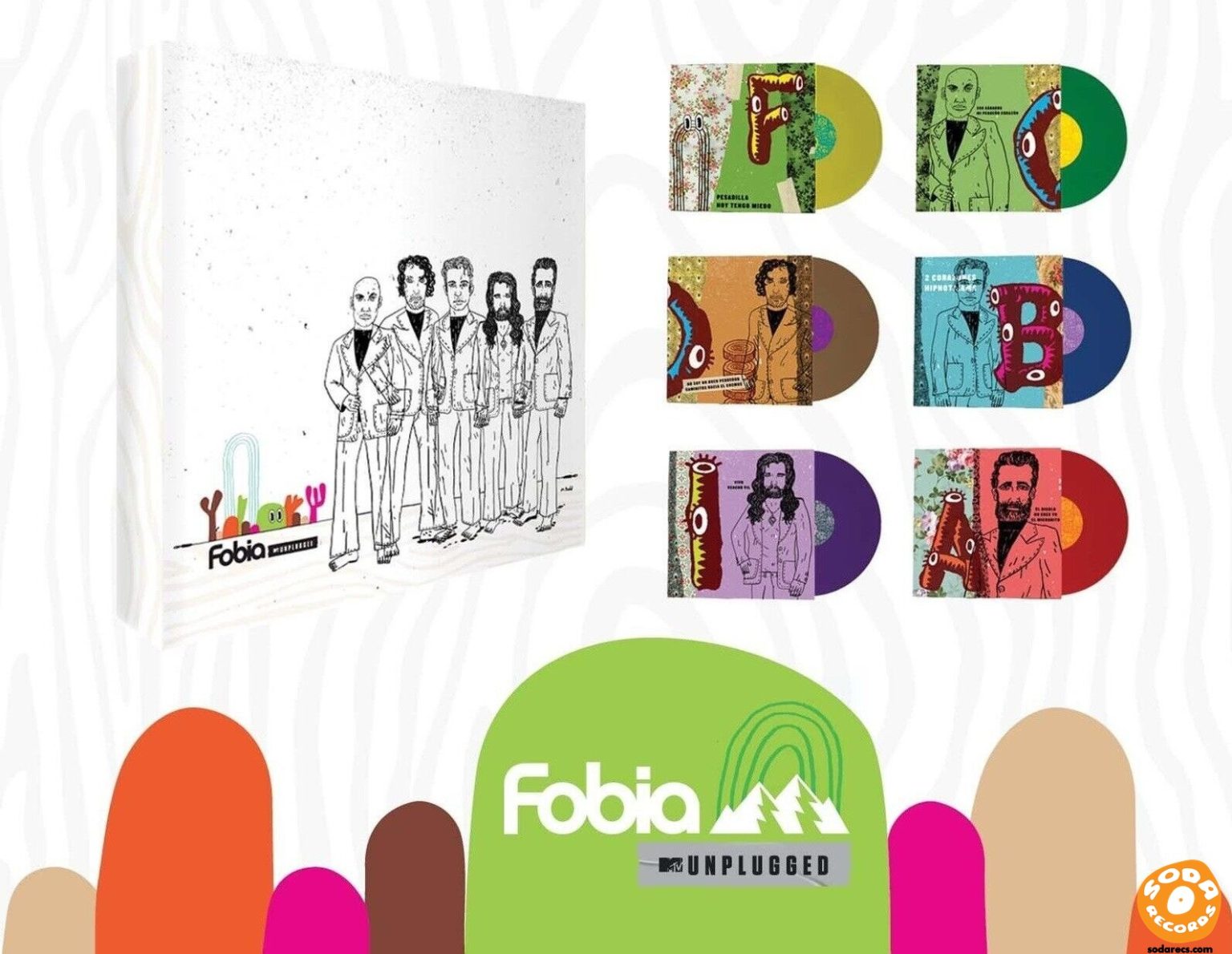 Fobia – MTV Unplugged [Vinyl] [7-Inch Box Set] – Soda Records
