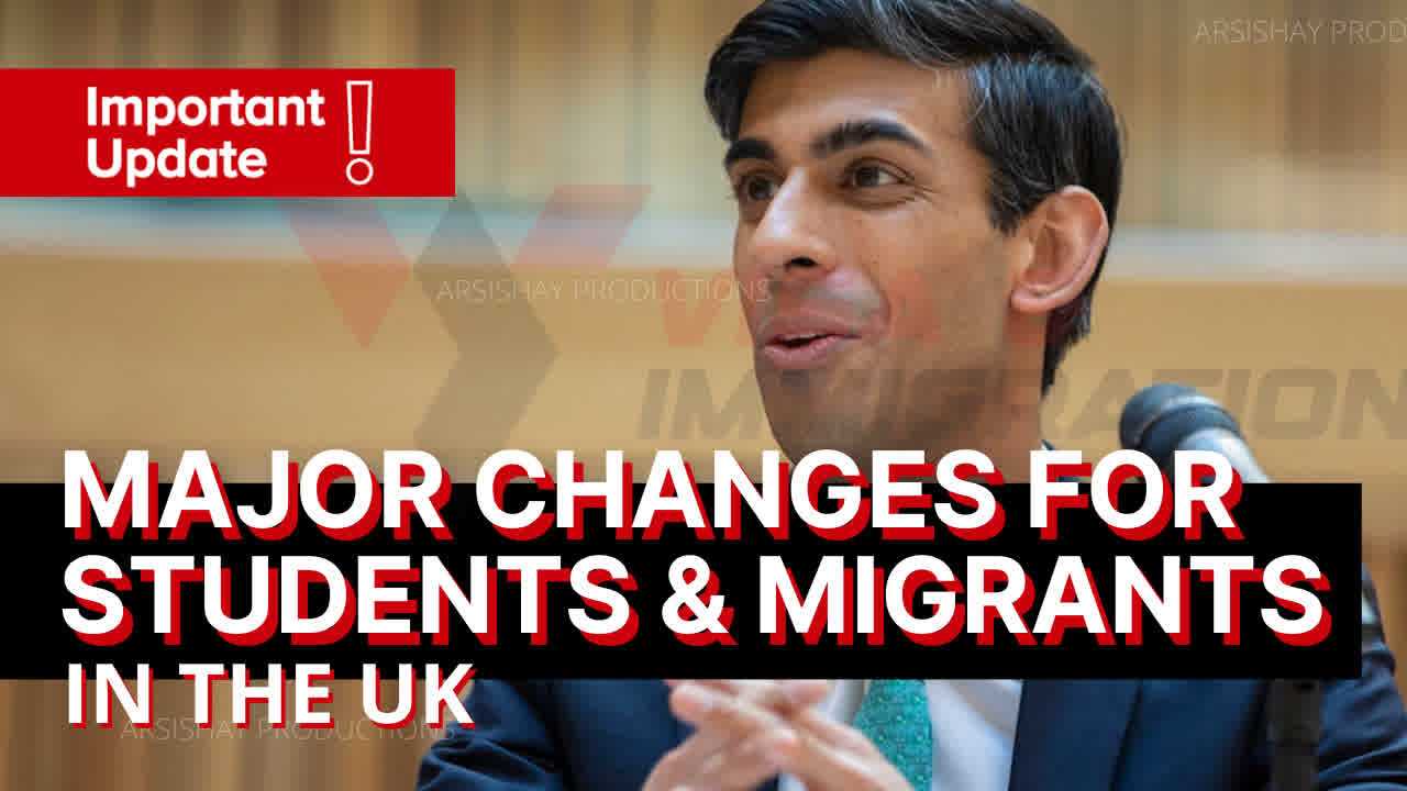 International Students Update: UK Immigration Rules Changes! - Visa And ...