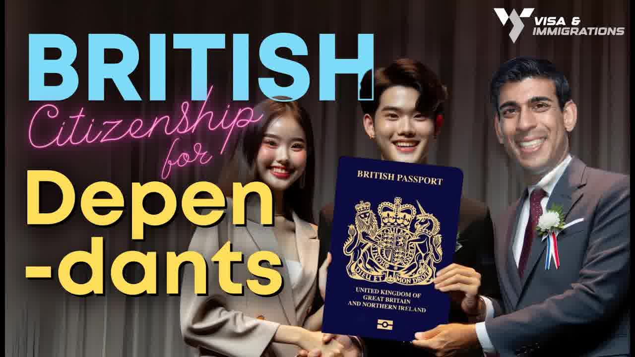 BRITISH CITIZENSHIP FOR SKILLED WORKER DEPENDANT - Visa And Immigrations