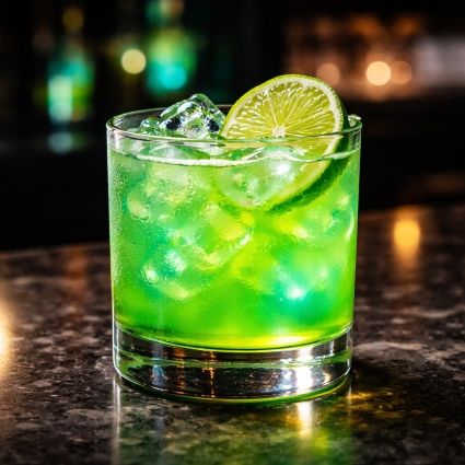 Nuclear Fallout Cocktail Recipe - Ingredients & How to Mix | Home Bar Menu