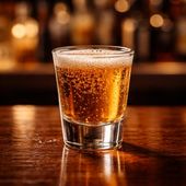 Amaretto Slammer Shot Recipe - Ingredients & How to Mix | Home Bar Menu