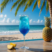 Electric Smurf Cocktail Recipe - Ingredients & How to Mix | Home Bar Menu