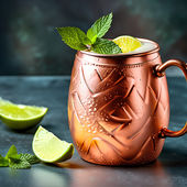 Gin Mule Cocktail Recipe | Home Bar Menu