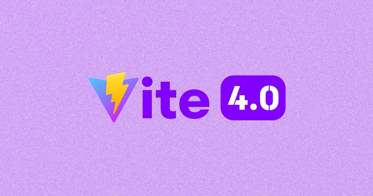 Vite 4 Telah Rilis / Parsinta