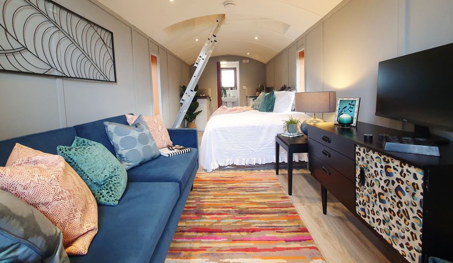 Photoshoot props and styling: Glamping pod - 4-birth - Home Staging and ...