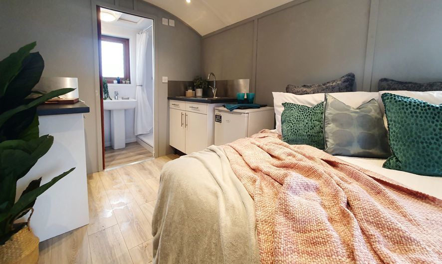 Photoshoot props and styling: Glamping pod - 4-birth - Home Staging and ...