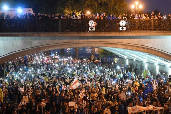 Massive Protests in Georgia Against Controversial Foreign Agent Bill ...