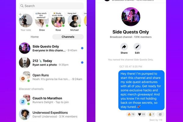 Mark Zuckerberg Announces New Broadcast Channels for Facebook and Messenger