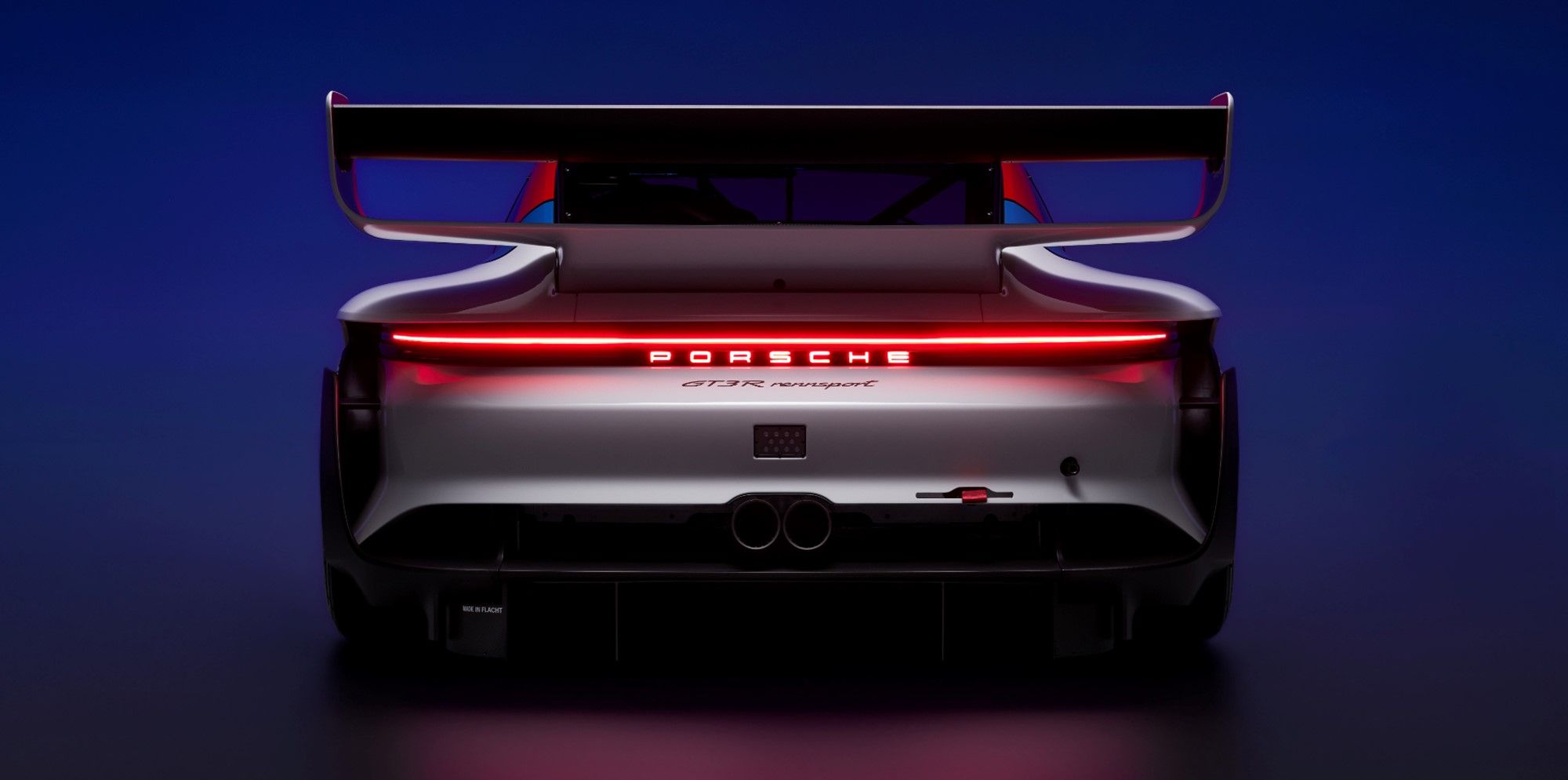 Exclusive design, best performance: the new Porsche 911 GT3 R rennsport