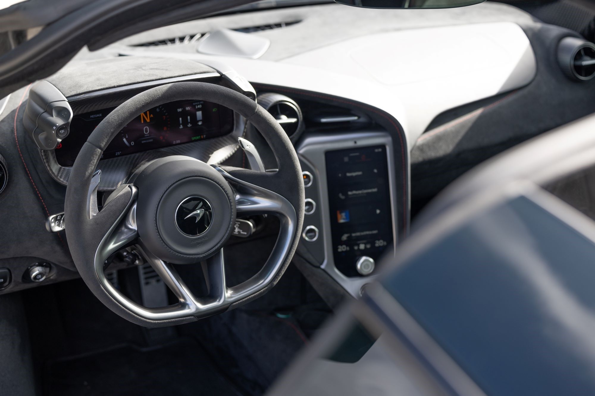 Headline act: McLaren’s mighty 750S driven