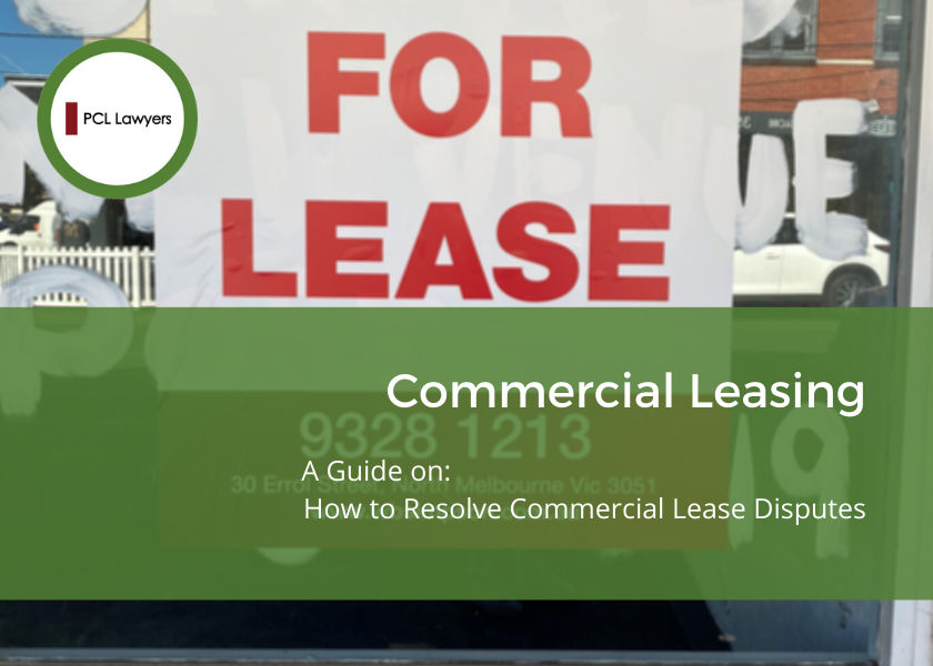 Commercial Leasing | Commercial Lease Lawyers Melbourne | PCL Lawyers