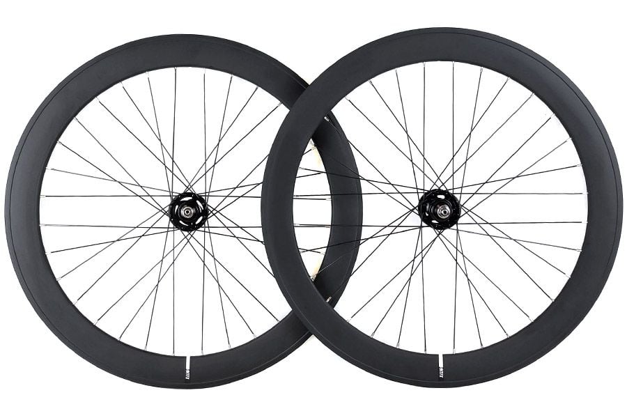 Santafixie 60mm Fixie Bike Wheelset Black
