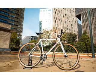 Santafixie Wild Tracklocross Fixie Fiets - White