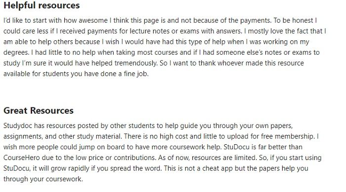 Studocu Review (For Notes Sellers)