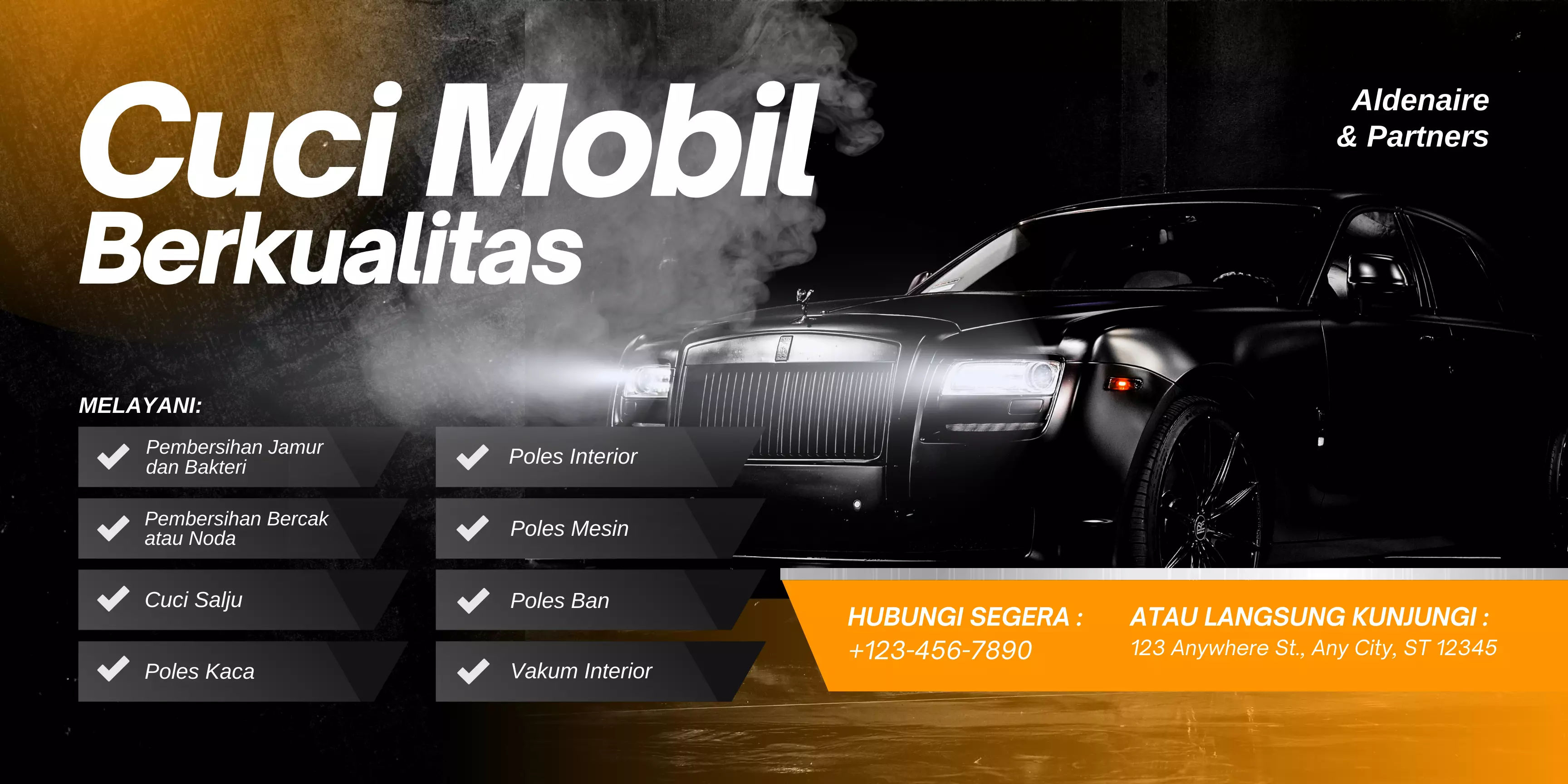 Download Template Banner Cuci Mobil Gratis