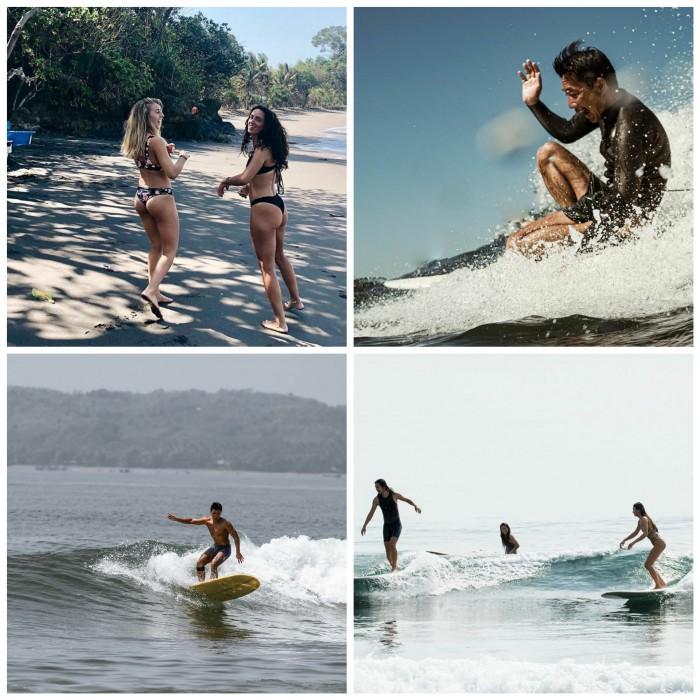 Surfing on the South Coast in West Java