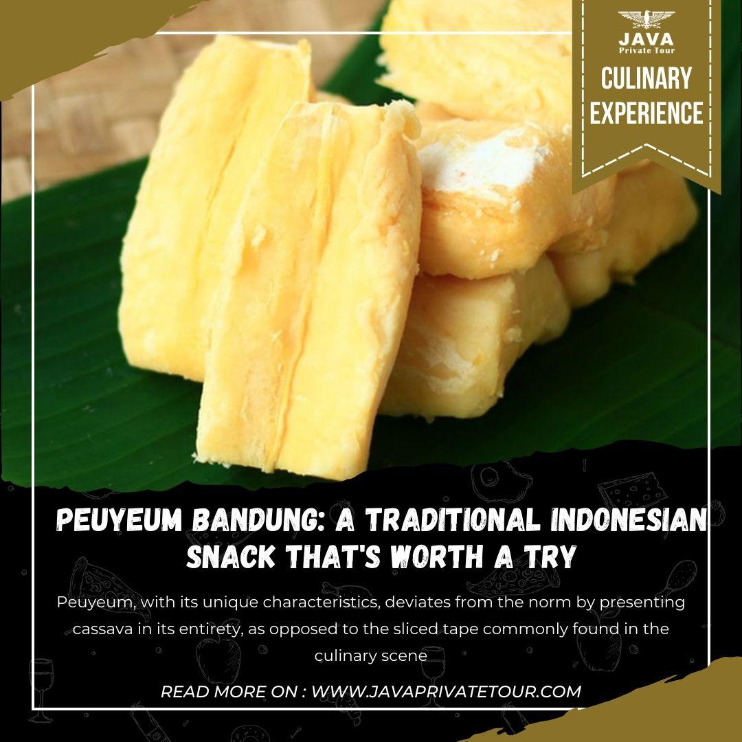 Peuyeum Bandung: A Traditional Indonesian Snack That's Worth a Try