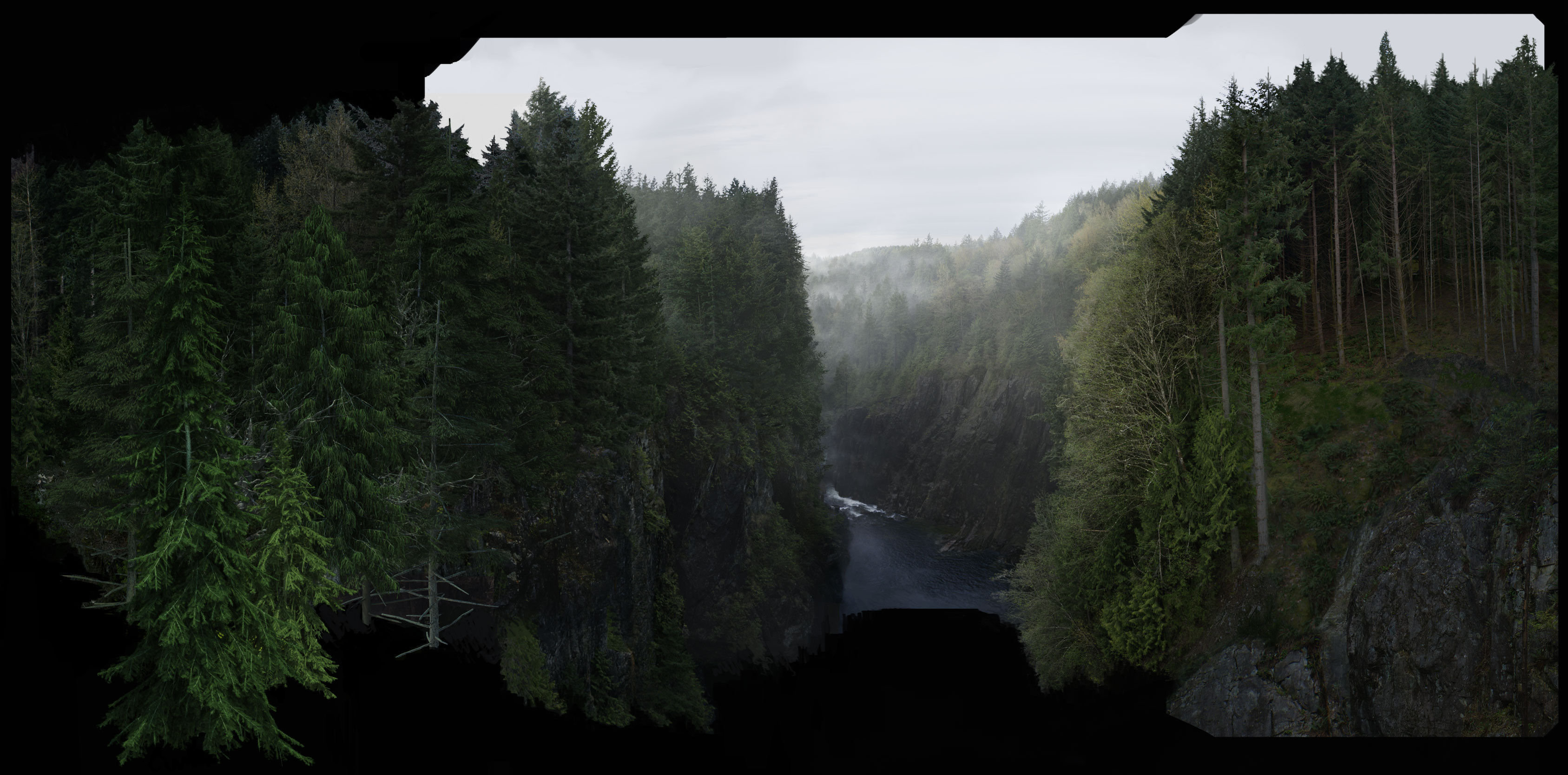 Dawn of the Planet of the Apes Under Matte Painting Set Extension By ... Dawn of the Planet of the Apes Under Matte Painting Set Extension By ...