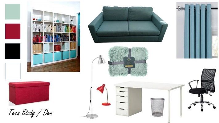 Teen Study/Den - Interiors & Build Photo Album By Hilda Carroll ...