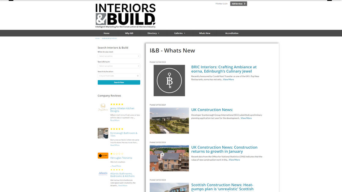 Interiors & Build - Your Premier Resource for Interior Design and ...