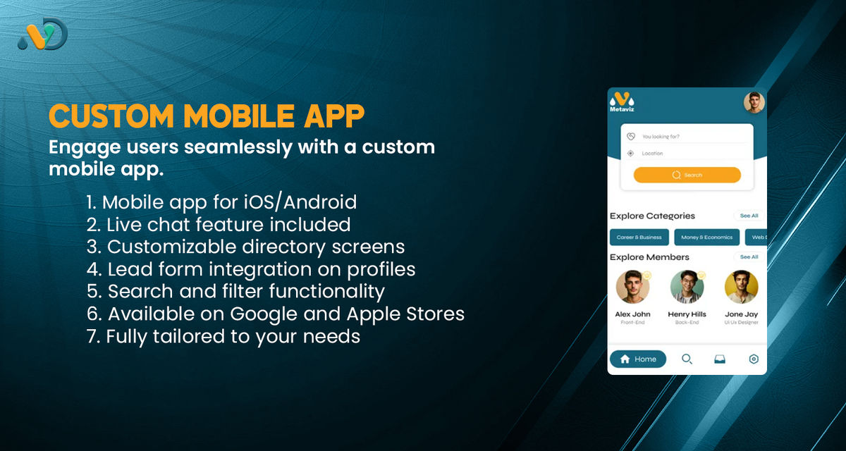 Custom Mobile App - Brilliant Directories Expert Partner Plugins By ...