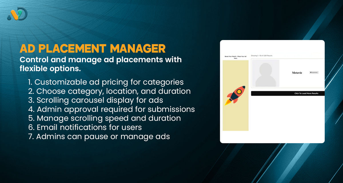 Ad Placement Manager - Brilliant Directories Expert Partner Plugins By ...