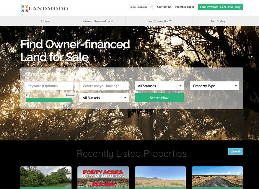 Landmodo - Building a High-Performance Land Real Estate Marketplace ...