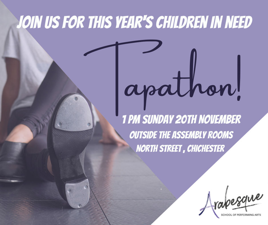 Tapathon for BBC Children in Need - Arabesque School of Performing Arts
