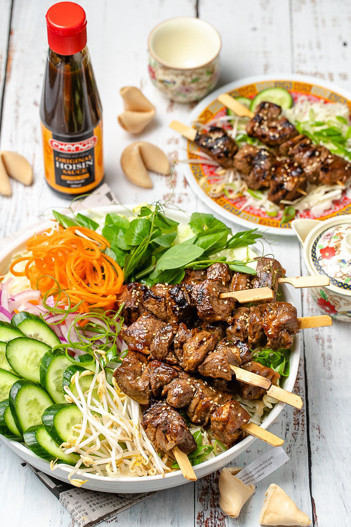 Char Siu Beef Skewers - Chang's Authentic Asian Cooking