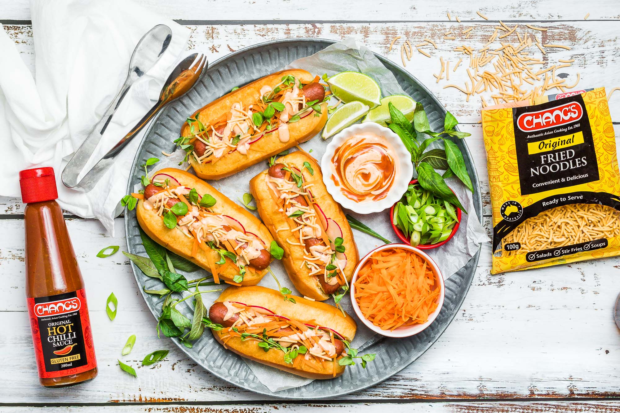 Chang's Hot Dogs - Chang's Authentic Asian Cooking