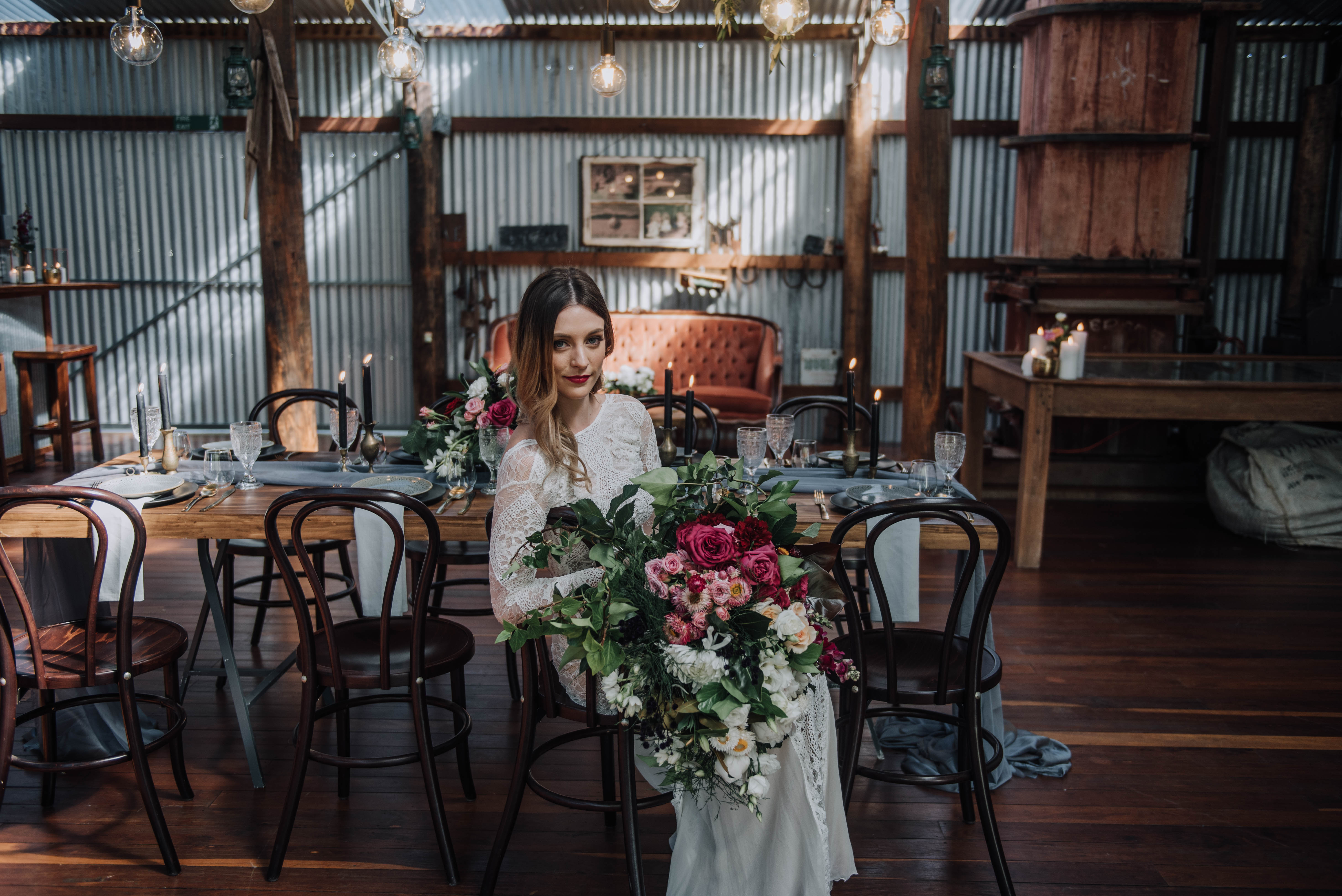 STYLED SHOOT: Ivory Lane styles an Australian woolshed