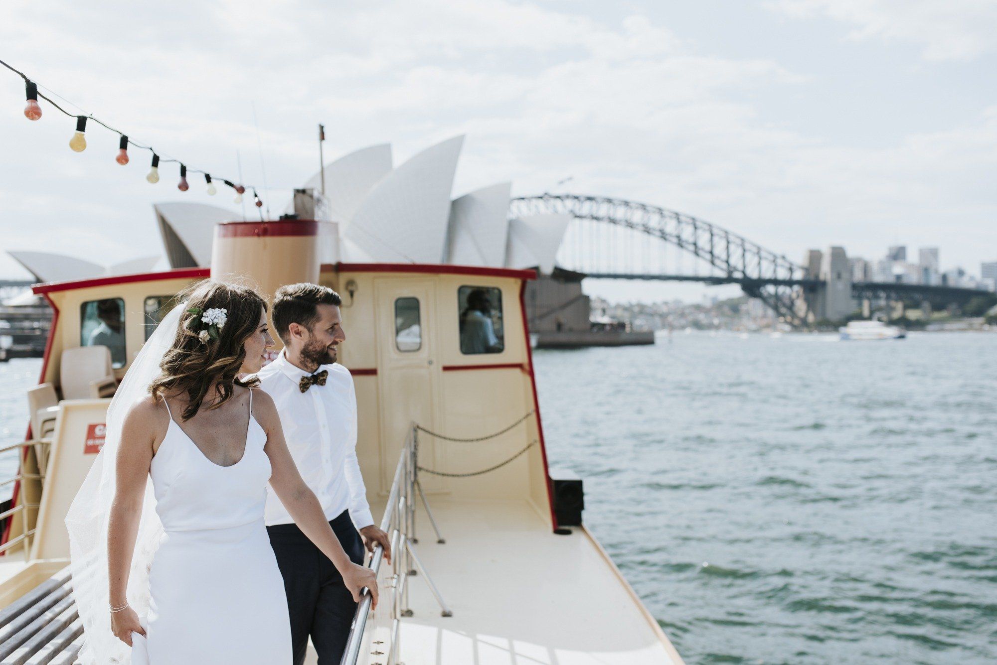 REAL WEDDING: Bec + Dan – Poolside @ Andrew (Boy) Charlton