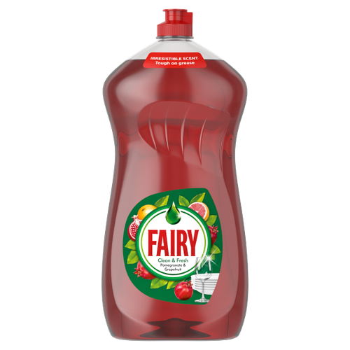 Fairy Clean & Fresh Washing Up Liquid Pomegranate & Grapefruit 1190ML ...